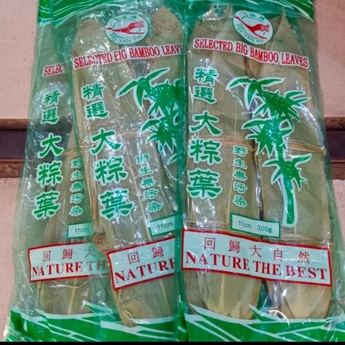 Jual DAUN BAKCANG/DAUN BACANG/DAUN BAMBU PEMBUNGKUS BAKCANG 300GR Best ...