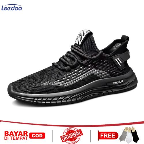 Promo Leedoo Sepatu Pria Sneakers Running Sepatu Tali Casual Formal ...