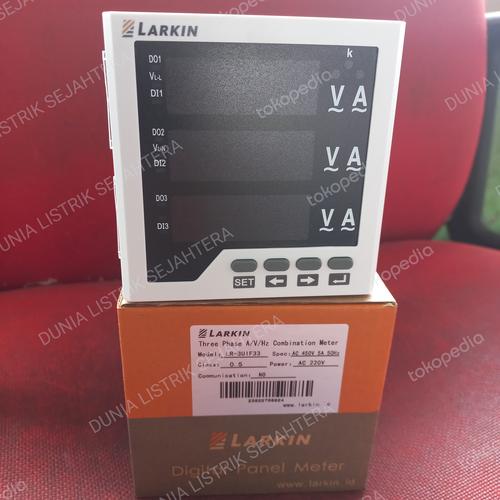 Jual Power Multi Ampere Volt HZ Meter Digital 3 Phase LARKIN LR-3UIF33 - Jakarta Pusat - DUNIA ...