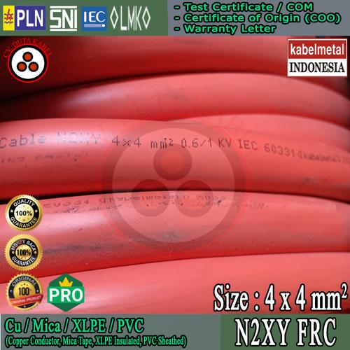 Jual Kabel N2XY FRC 4x4 mm2 METAL /4 x 4 mm2/4x4mm2/4x4 mm/4x4mm/4 x 4 ...