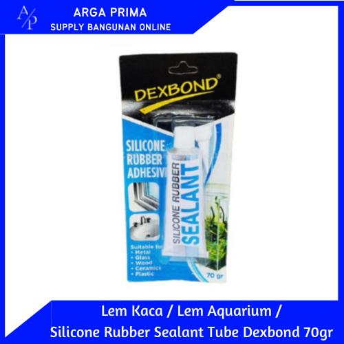 Jual Lem Kaca / Lem Aquarium / Silicone Rubber Sealant Tube Dexbond ...