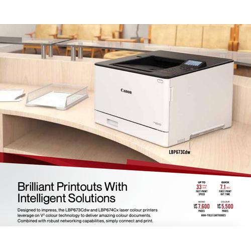 Jual Printer Canon imageCLASS LBP674Cx, A4, Laser Color,Wifi, 100% ...