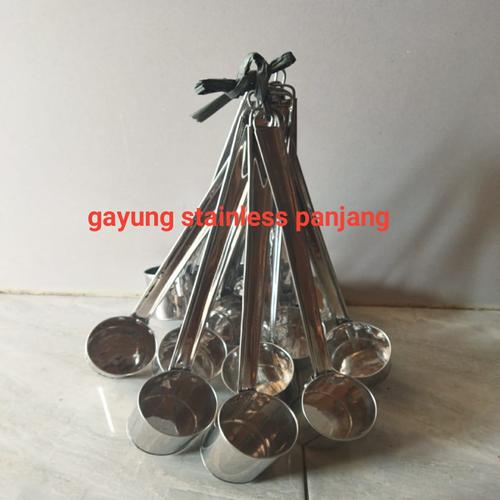 Jual gayung thai tea/gayung stainless/gayung sayur/centong kuah kuali ...