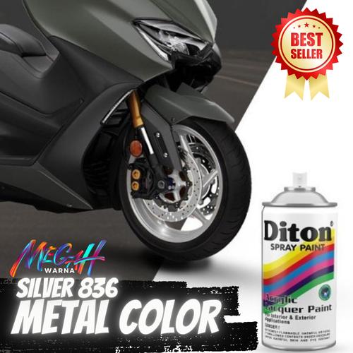 Jual Pilox DITON PREMIUM SILVER Metallic Cat Metalik Velg Colours ...