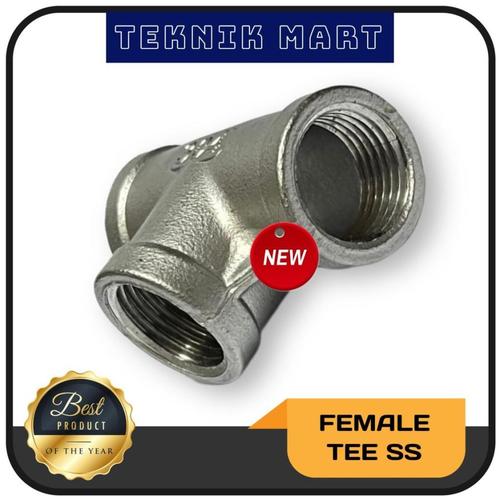 Jual V-SOK TEE SUS 304 1 1/2 X INCH TEE REDUCER SS - Jakarta Barat ...
