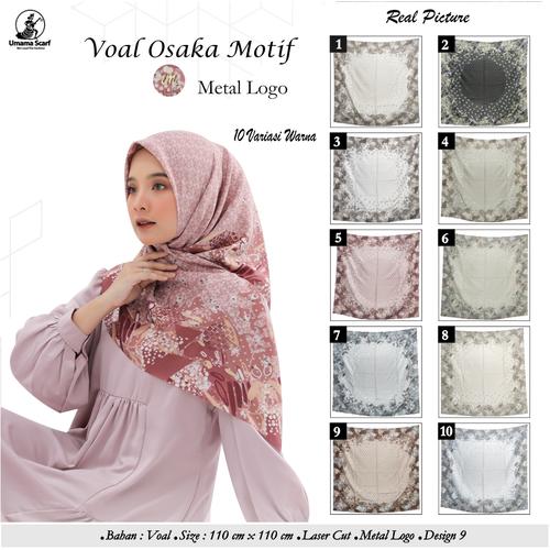 Jual Jilbab Segi Empat Voal Osaka Metal Logo Laser Cut Design 9 by ...