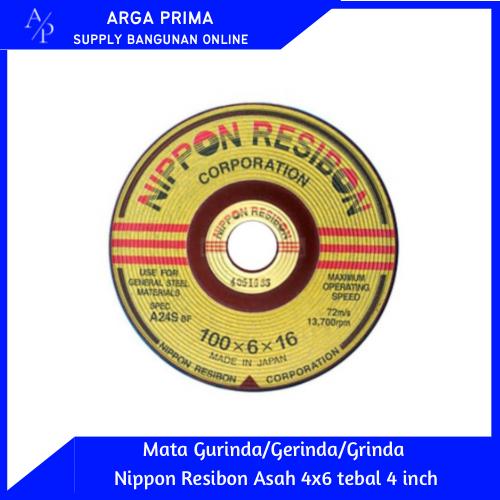 Jual Mata Gurinda/Gerinda/Grinda Nippon Resibon Asah 4x6 tebal 4 inch ...