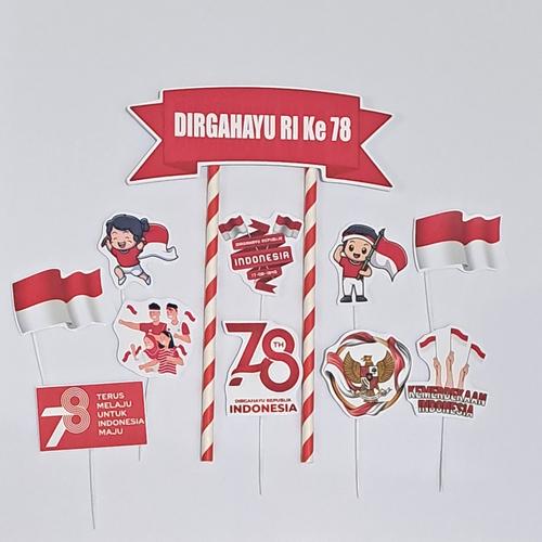 Jual TOPPER CAKE - TUMPENGAN 17AN 17 AGUSTUS BISA CUSTOM NAMA - Kota ...