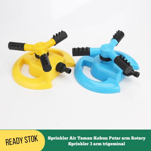 Jual Sprinkler Air Taman Kebun Putar arm Rotary Sprinkler 3 arm ...