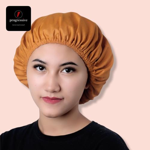 Jual penutup kepala kain/hairnet/mobcap - Mustard - Kab. Bandung - Progressivecloth | Tokopedia