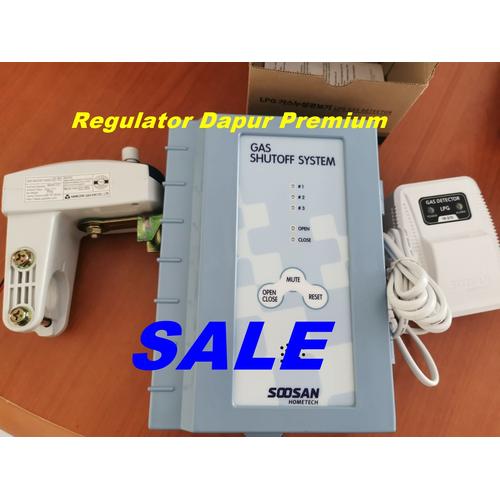 Promo Gas detector 3 zone set Panel + Shut off Soosan - Jakarta Utara ...
