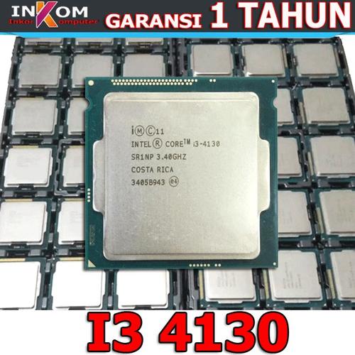 Promo Prosesor / Processor LGA 1150 Intel i3 4130 i5 4570 4590 i7 4770 4790 - i3 4130 - Kota ...