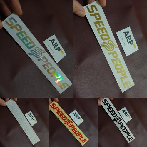 Jual STICKER STIKER SP SPEED PEOPLE CUTTING - Hologram - Jakarta Timur ...