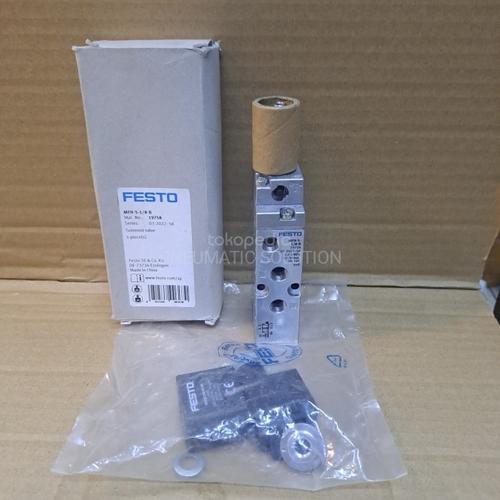 Jual SOLENOID VALVE FESTO MFH-5-1/8-B (19758) DC24V / AC220V - Jakarta ...
