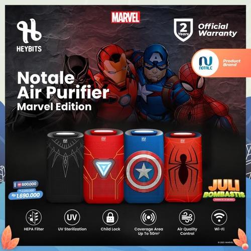 Jual NS Notale Air Purifier Marvel Limited Edition With HEPA H13 UV ...