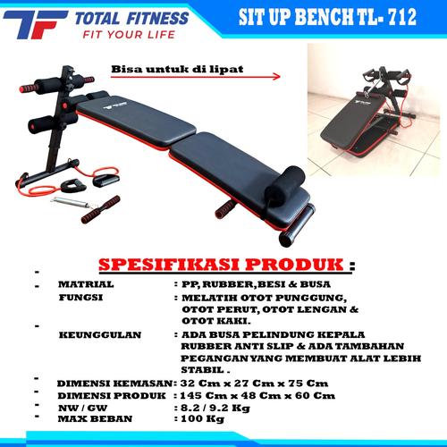 Jual NEW Sit Up Bench 3 Posisi Multy Fungsi - Jakarta Barat - TOTAL ...