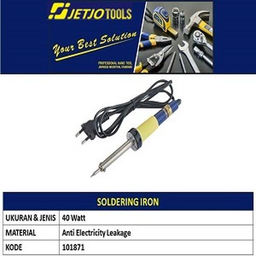 Jual Solder Listrik 40 Watt JETJO TOOLS 101871 / Soldering Iron ...