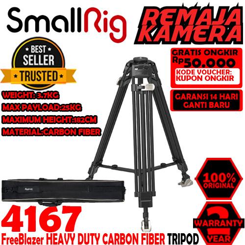 Promo SMALLRIG FreeBlazer CARBON HEAVY DUTY TRIPOD 4167 - GARANSI RESMI ...