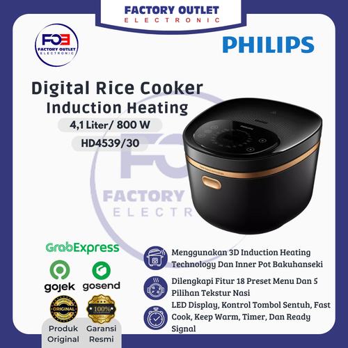 Jual PHILIPS HD4539/30 Digital Rice Cooker 3D Induction Heating 5000 ...