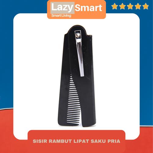 Jual Sisir Rambut Pria Lipat Sisir Saku Mini Folding Pocket Comb ...