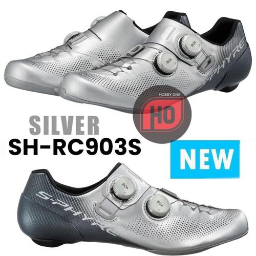 Jual SHIMANO RC9S SH-RC903S RC903 SILVER WIDE - Sepatu Cleat Road Bike ...
