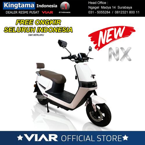 Promo Motor Listrik VIAR NX - PROMO- ORIGINAL - Hitam, jakarta Cicil 0% ...