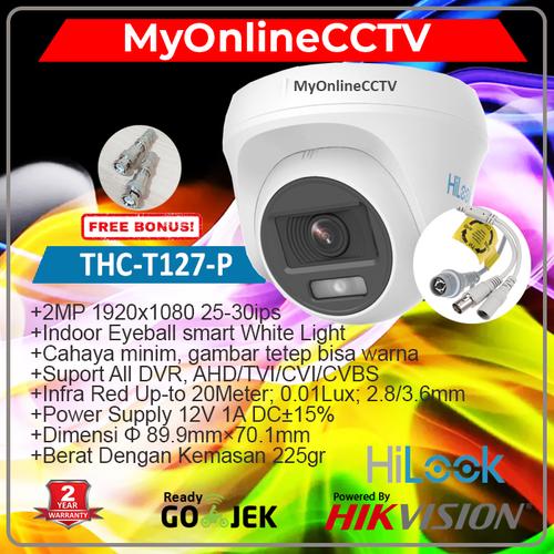 Jual THC-T127-P Hilook 2MP bisa ColorVu Kamera CCTV indoor Bisa semua DVR - Jakarta Barat ...