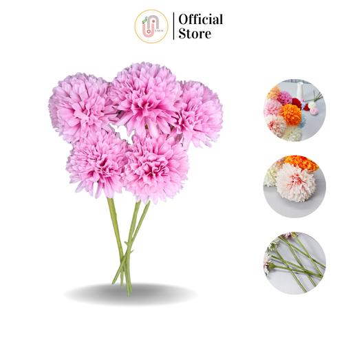 Jual Tanaman Hias Plastik Bunga Tangkai Pompom Dandelion Dekorasi Rumah ...