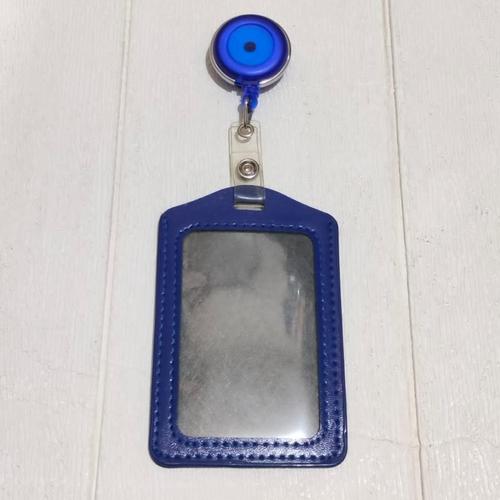Jual GANTUNGAN YOYO PUTAR ID CARD BIRU TRANSPARAN + CARD HOLDER - Yoyo ...