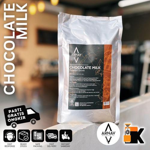 Jual 1 Pack Arnav Powder Drink Chocolate Milk Premium 1 KG - Kota ...