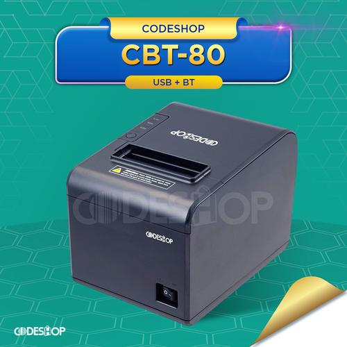 Promo Printer Thermal Codeshop CBT80 Cetak Struk Kasir Toko Minimarket ...