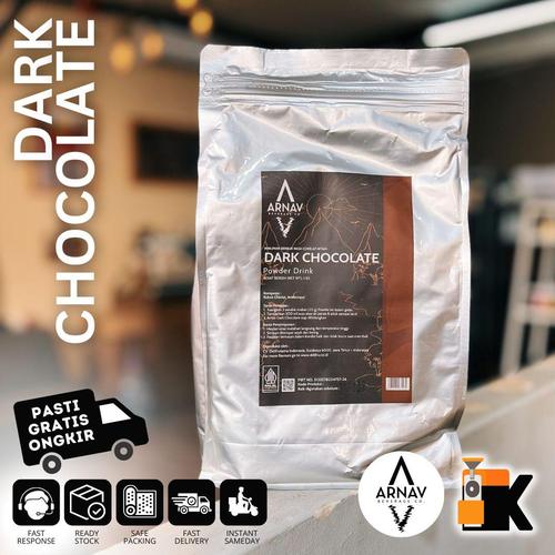 Jual 1 Pack Arnav Powder Drink Dark Chocolate Premium 1 KG - Kota ...