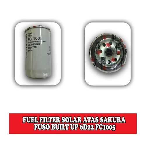 Jual Filter Solar Sakura Atas Mitsubishi Fuso 6D22 FC 1005 07379 - Kab ...