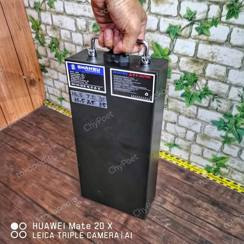 Jual Baterai Battry Lithium 60v 20ah box stainless sepeda motor listrik ...