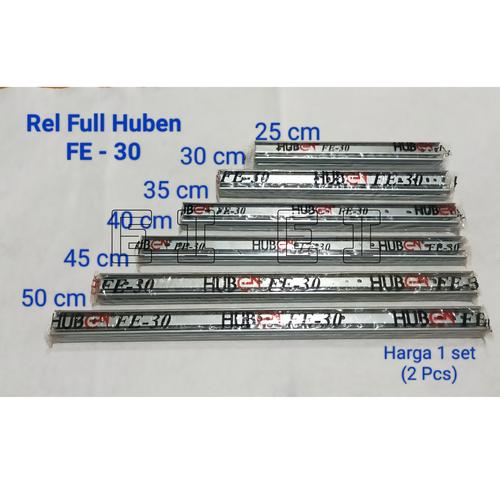 Jual Rel Laci Double 2x Tarik Full Extension FE 30mm HUBEN berbagai ...