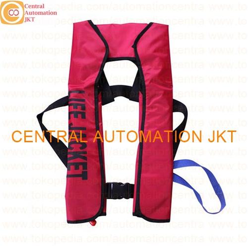 Jual Life Jacket Pelampung 150N Inflatable Safety Vest Jacket Marine ...