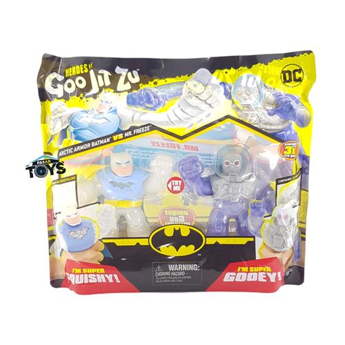 Jual Heroes of Goo Jit Zu DC Arctic Armor Batman Vs Super Gooey Mr ...