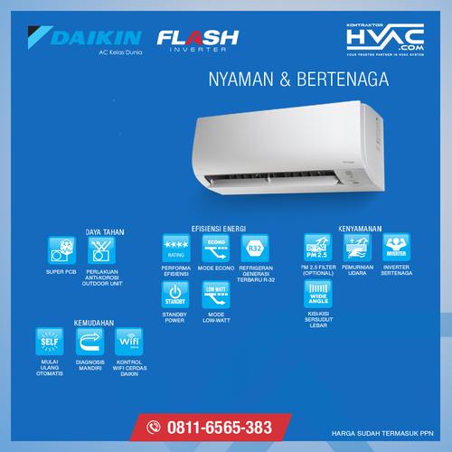 Jual AC Daikin Flash Inverter - FLASH 2PK - Jakarta Barat - HVAC ...