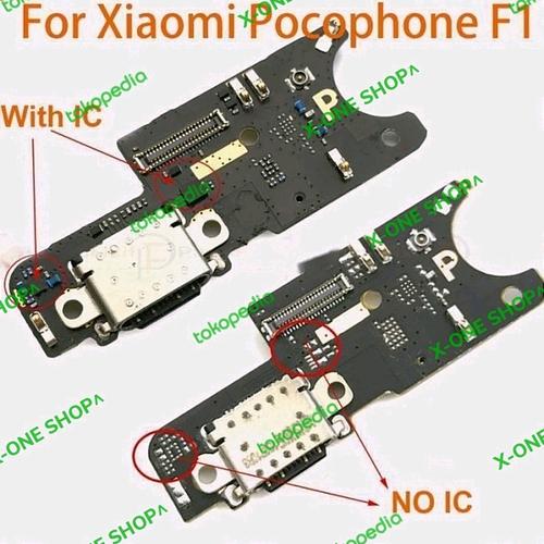Jual Papan board konektor charger pocophone poco F1 in mic with iC ...
