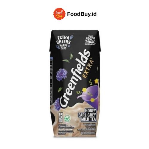 Jual Greenfields Susu UHT Extra Milk Rasa Honey Earl Grey Milk Tea 200 ...