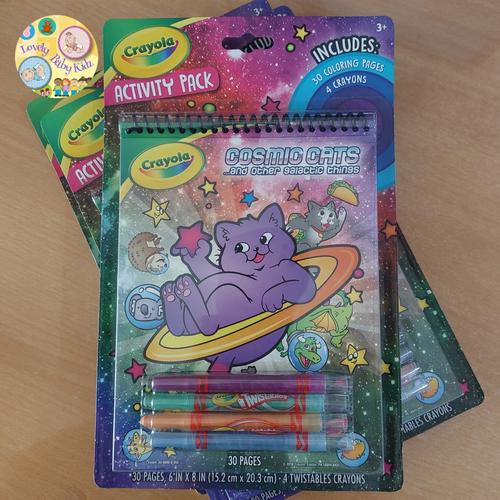 Jual Lovely- Crayola Activity Pack Cosmic Cats - Kab. Purwakarta ...