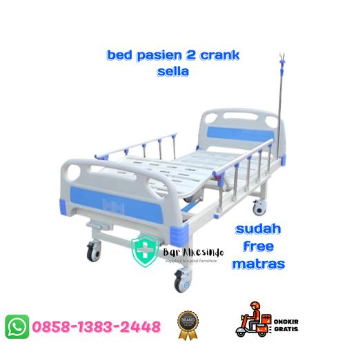 Jual bed pasien 2 crank sella | bed rawat inap 2 crank sella - Kab. Bogor - bar_alkesindo ...