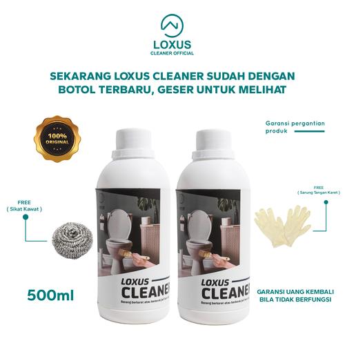 Jual Loxus Cleaner 2pcs Pembersih Kerak Kamar Mandi Stainless Shower ...
