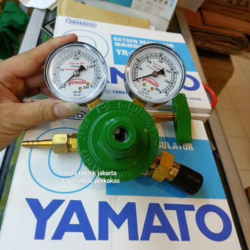 Jual Yamato regulator oxygen standar YR-70 - regulator gas oksigen ...