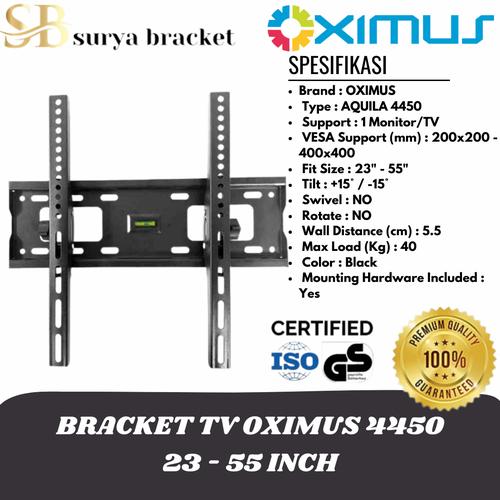 Jual Bracket Braket Breket TV LCD LED 24 30 32 43 50 55 60 Inch Wall ...