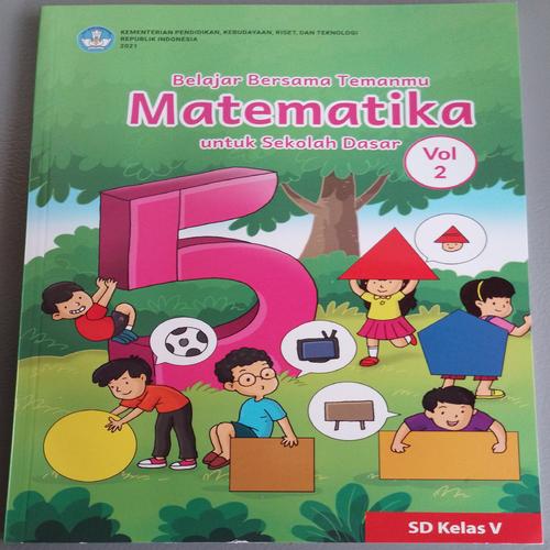 Jual Buku matematika kelas 5 kurikulum merdeka Vol. 2 - Kota Bekasi - CerdasJatiasih | Tokopedia
