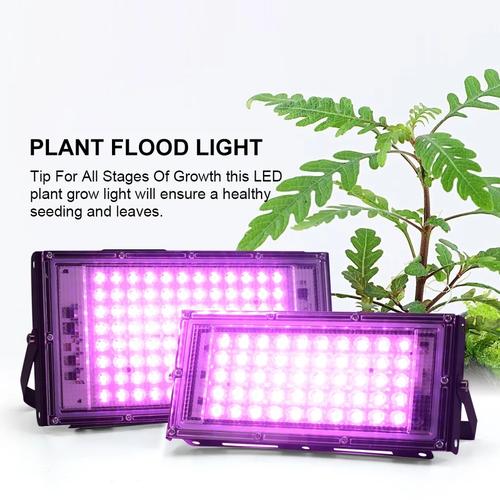 Jual lampu cahaya tanaman tumbuhan hidroponik UV led grow light phyto lamp - 60 led E27 - Kota ...