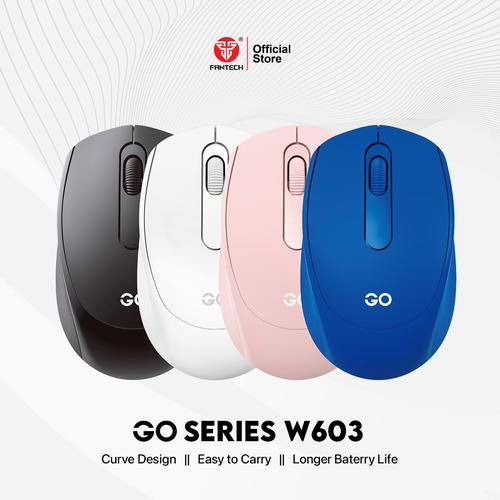 Promo Mouse Wireless Office FANTECH GO W603 - 2.4Ghz 1600DPI - Putih - Jakarta Barat - Fantech ...