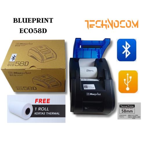 Jual Printer Thermal Bluetooth Blueprint ECO58D - Kota Kendari - Technocom Kendari | Tokopedia