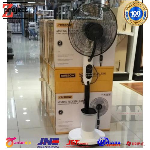 Jual KRISBOW 16 Inci Kipas Angin Lantai Uap 75 Watt Misty Fan Uap 75 ...